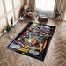 Gamer Rug, Game Room Decor, Retro Games Rug, Superhero Rug, Area Rug ...