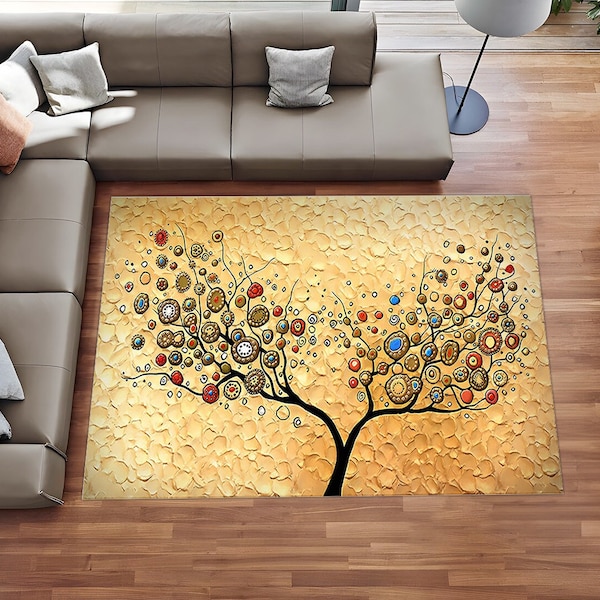 Tree of Life Rug - Etsy