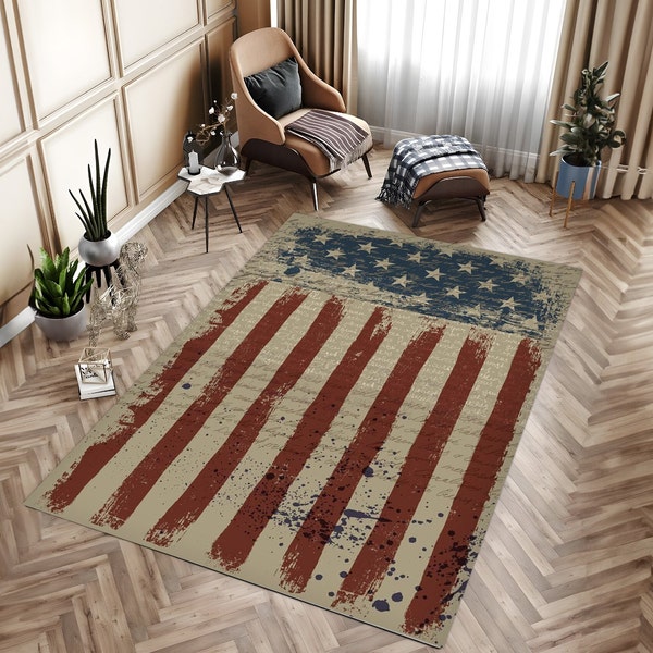 American Flag Room Decor - Etsy