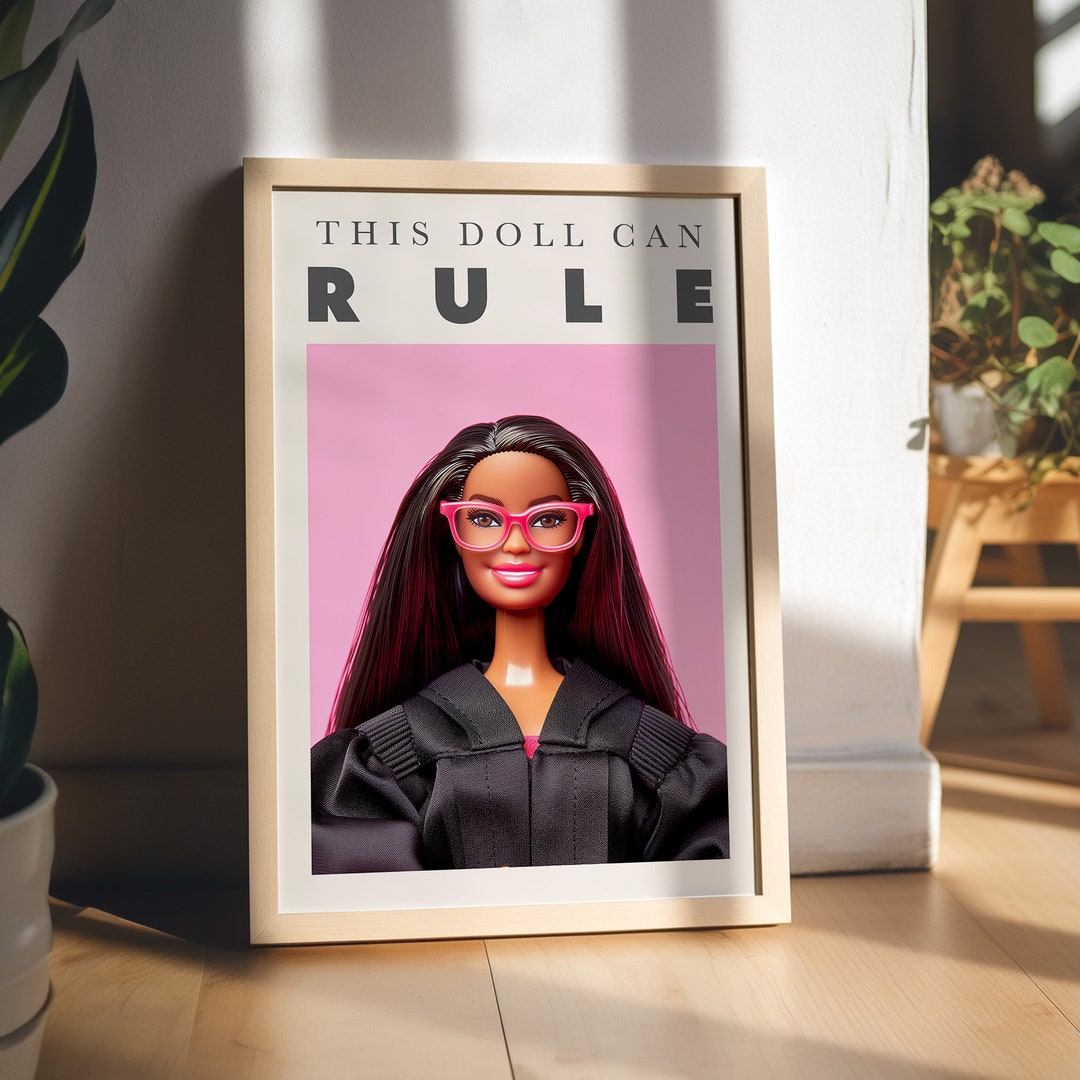 This Doll Can RULE Print Latina Judge Print, Girly Wall Art Gift for ...