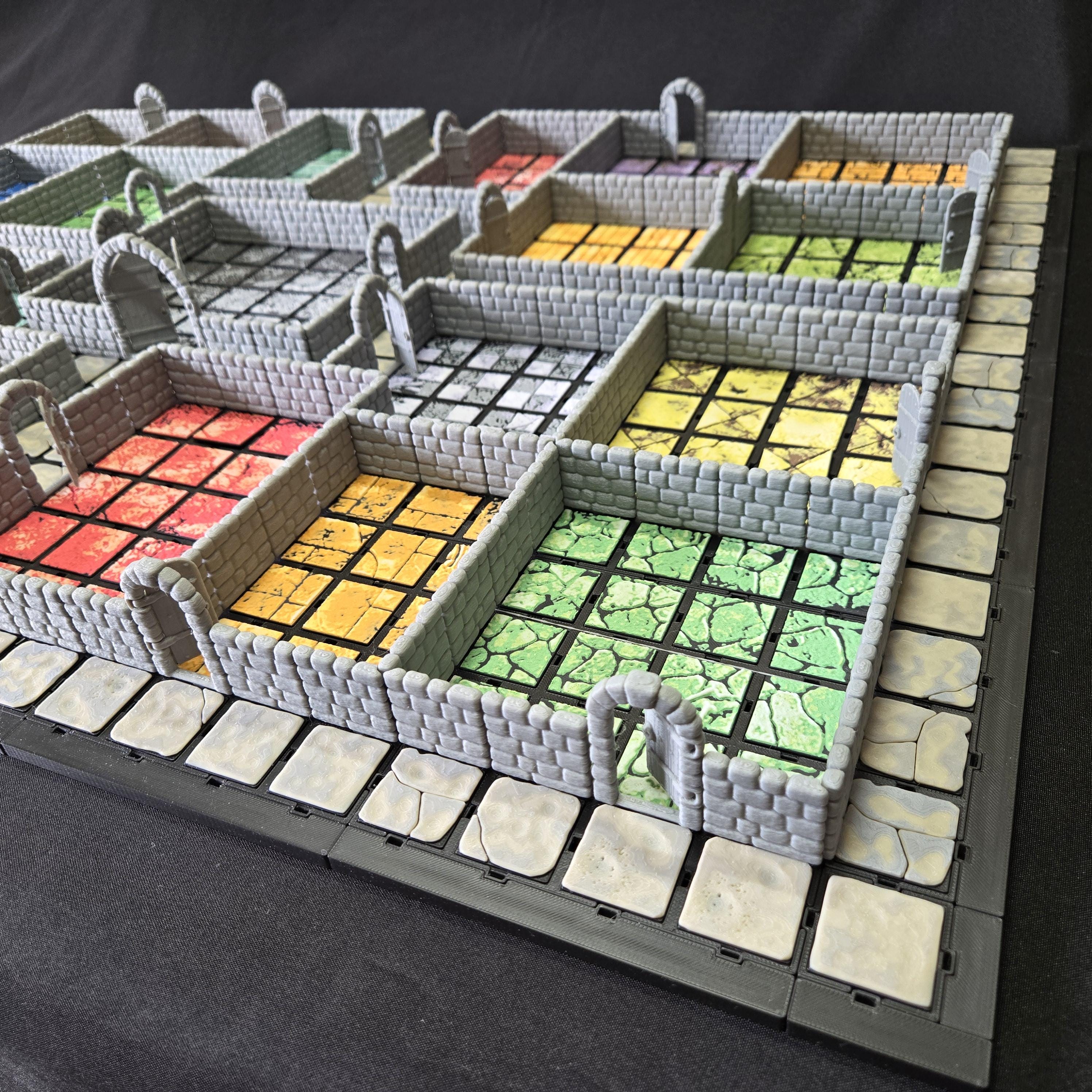 Heroquest 3D Printed Game Board - Etsy