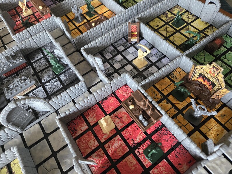 Heroquest 3D Printed Game Board - Etsy