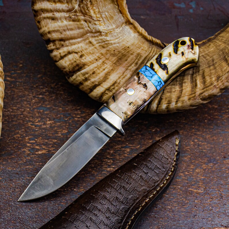 ULTIMATE LOVELESS COLLECTION Handmade Loveless Knives Hybrid Burl Ram ...