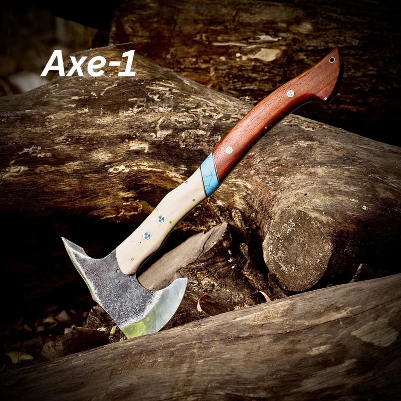 Hand Forged Hatchet - Etsy