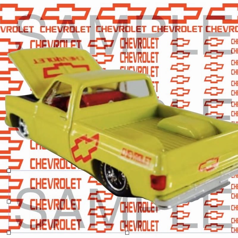 Custom 1/64 Chevy Truck - Etsy