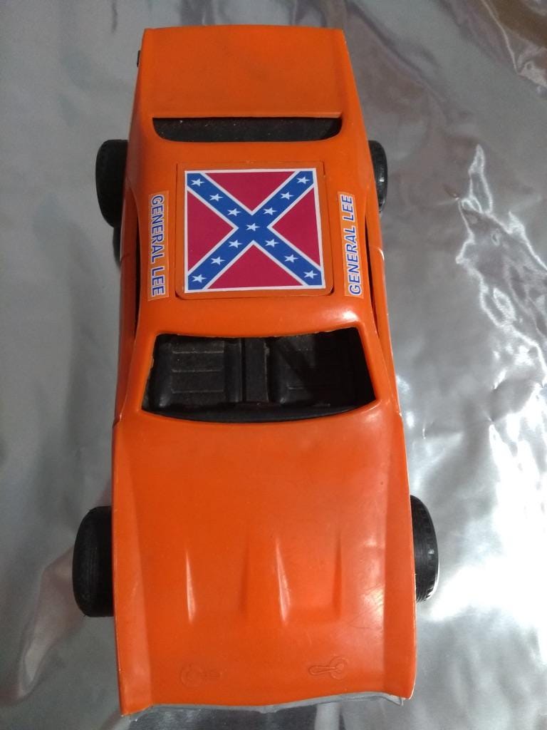 Mego General Lee Water Slide Decal Replacements for 1980's Mego Toy Car ...