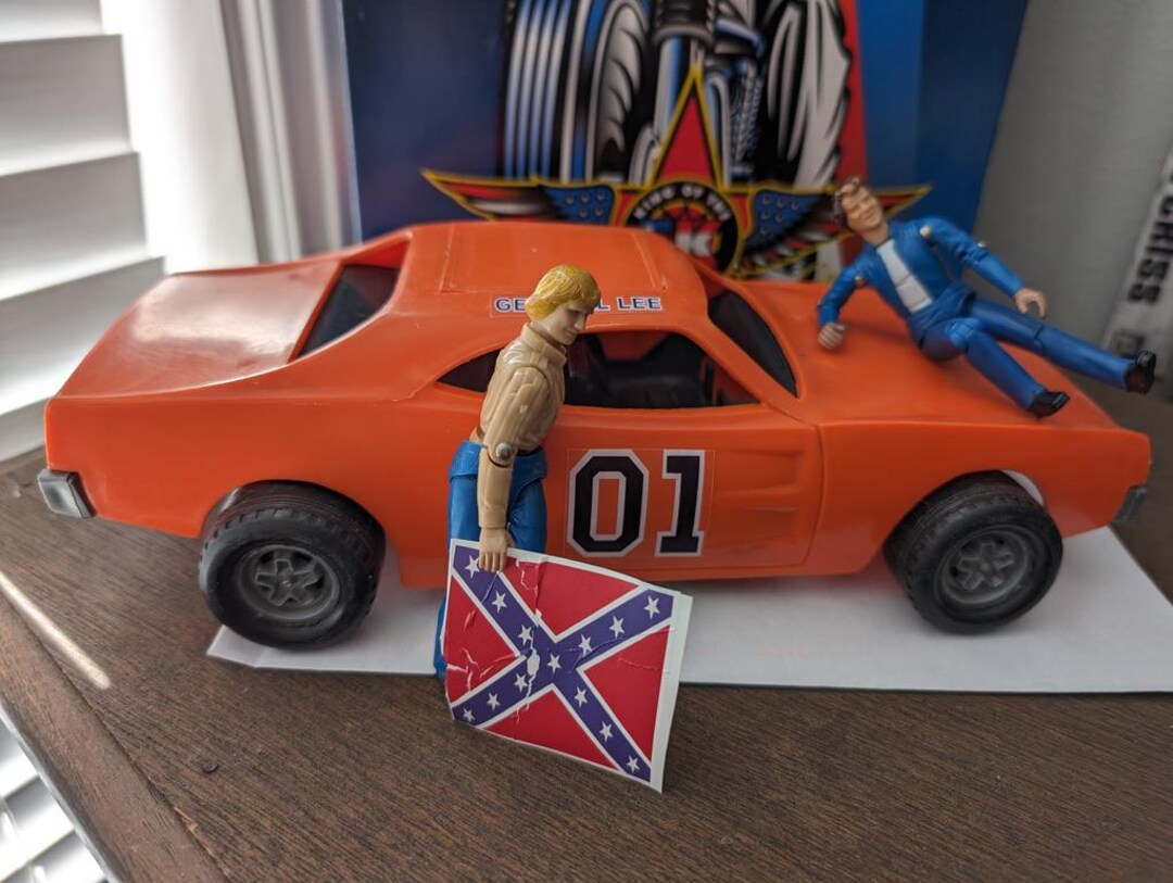 Mego General Lee Water Slide Decal Replacements for 1980's Mego Toy Car ...