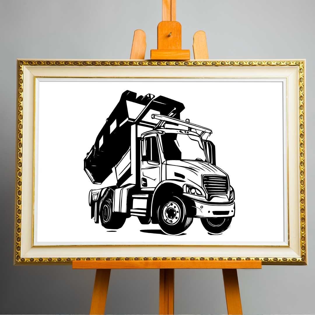 Construction Truck SVG Bundle, Set of 10 Designs, Builder Gifts, Large ...