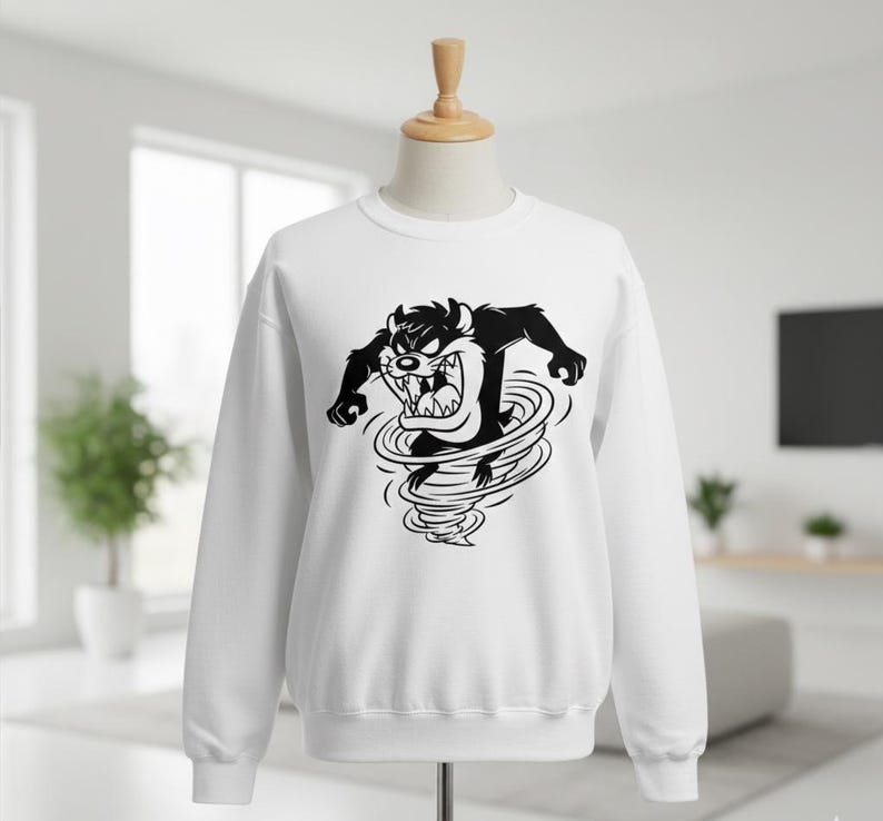 Tasmanian Devil Svg Bundle, Taz Designs, Looney Tunes Style Line Art ...