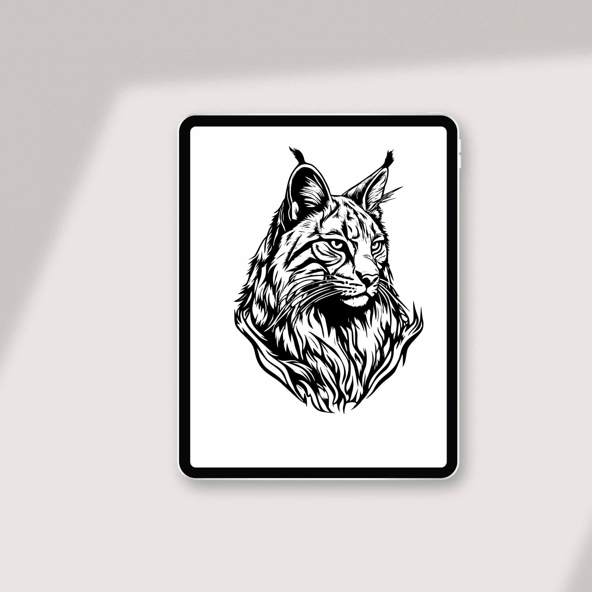 Bobcat SVG & PNG Pack 9 Majestic Wild Animal Illustrations, Perfect for ...