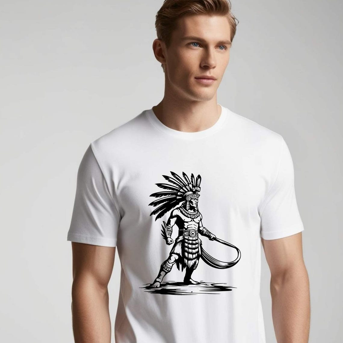 Aztec Fighter SVG Bundle - 12 Unique Aztec Warrior Designs for Crafting ...