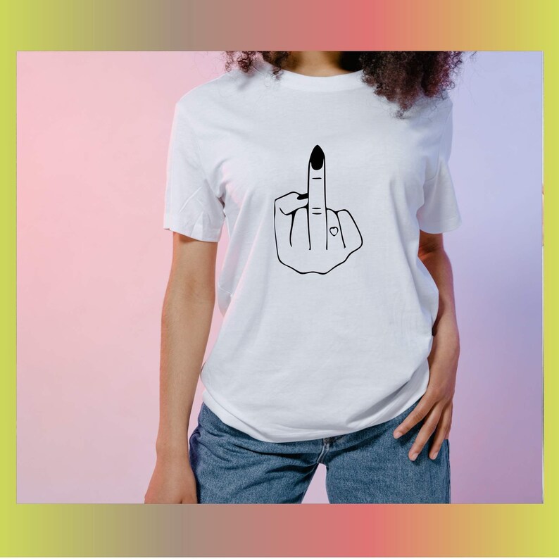 Sassy Middle Finger SVG Bundle, Attitude Clipart (winrar File) - Etsy