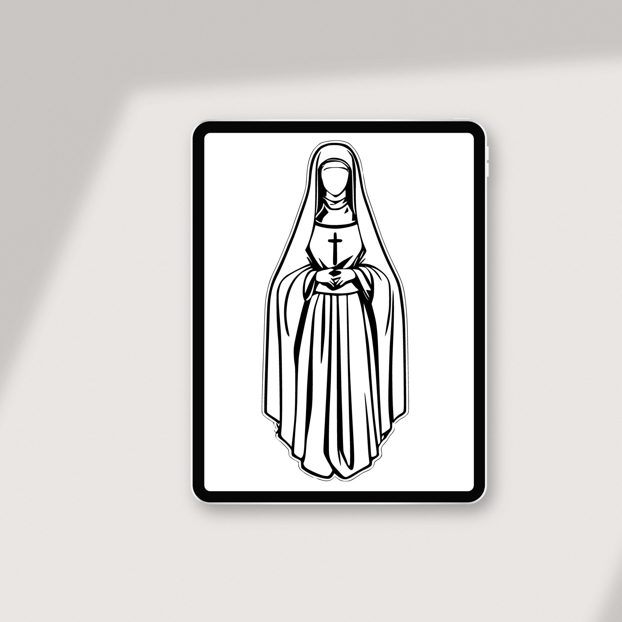 The Nun Png and Svg Files the Nun Svg the Nun Pngthe Nun - Etsy