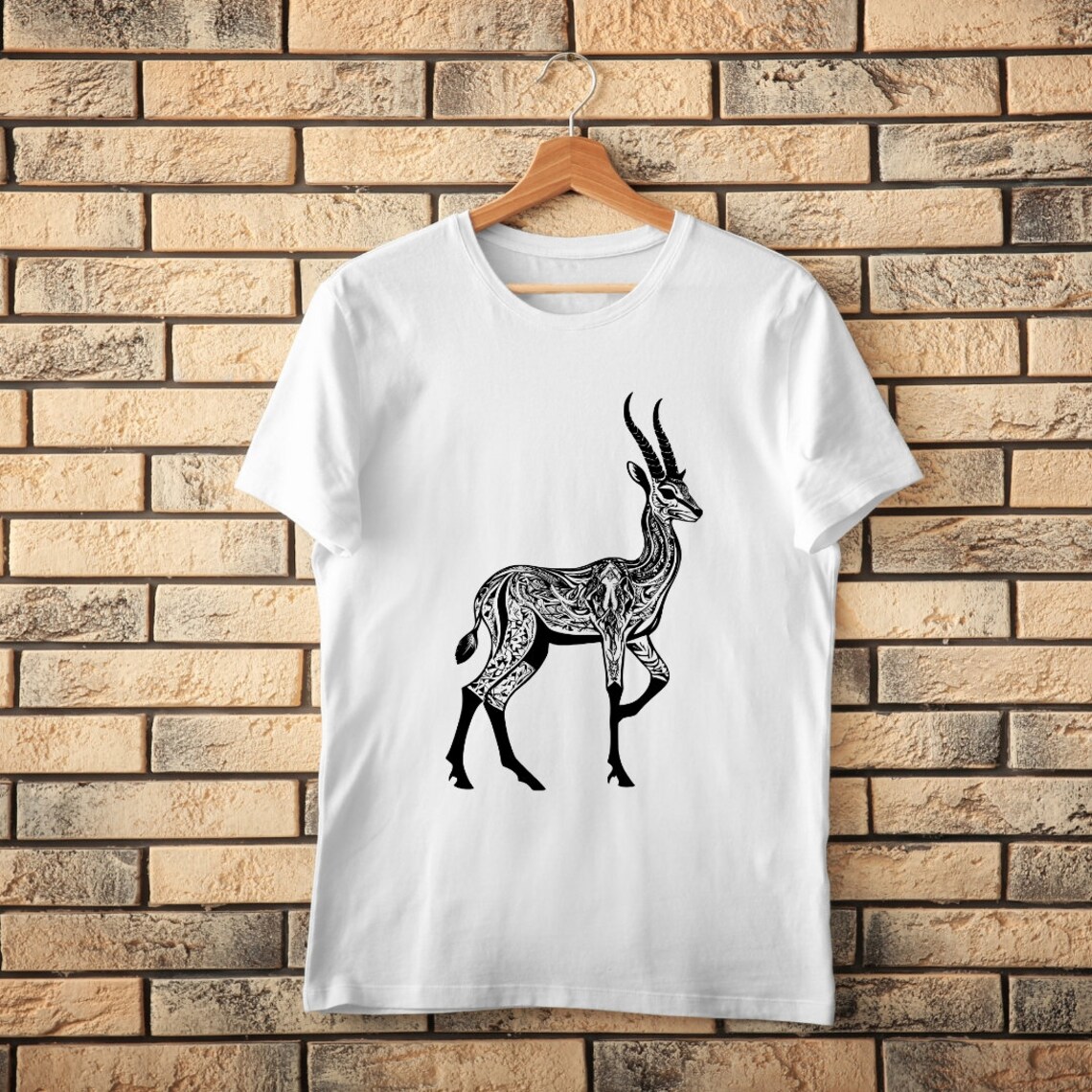Adorable Gazelle SVG/PNG Designs - Craft Cute Wild Animal Themes ...
