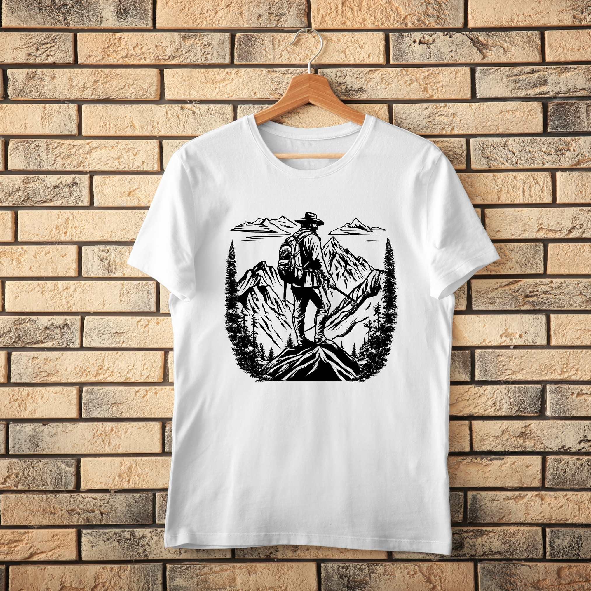 Mountaineer Man SVG Set - 9 Unique Climber Designs for Outdoor ...