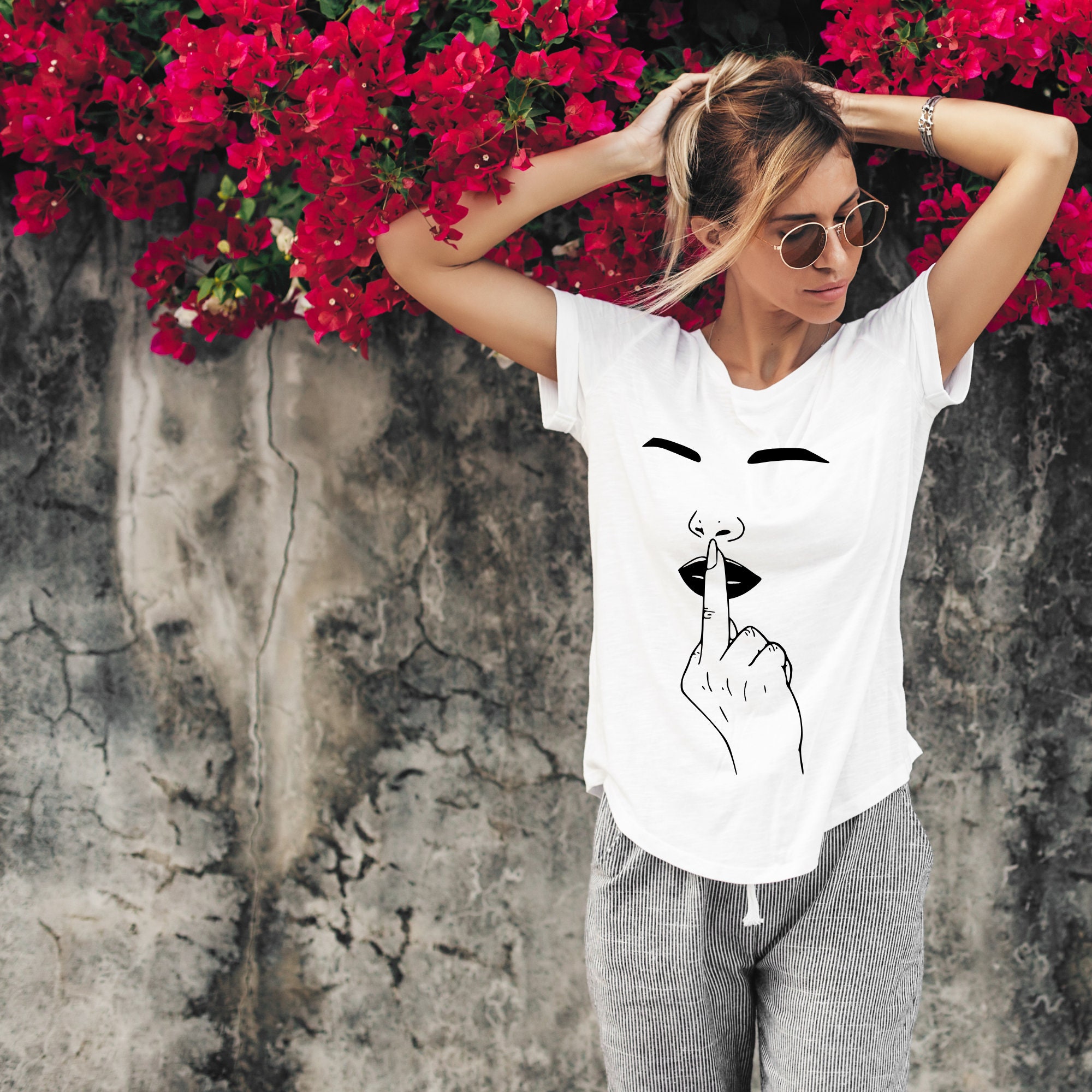 Middle Finger Lips and Hands SVG Bundle: Sassy and Bold Designs for ...