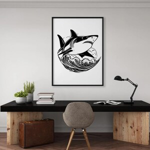 12 Shark SVG Designs Bundle – Unique Shark Illustrations for T-shirts ...