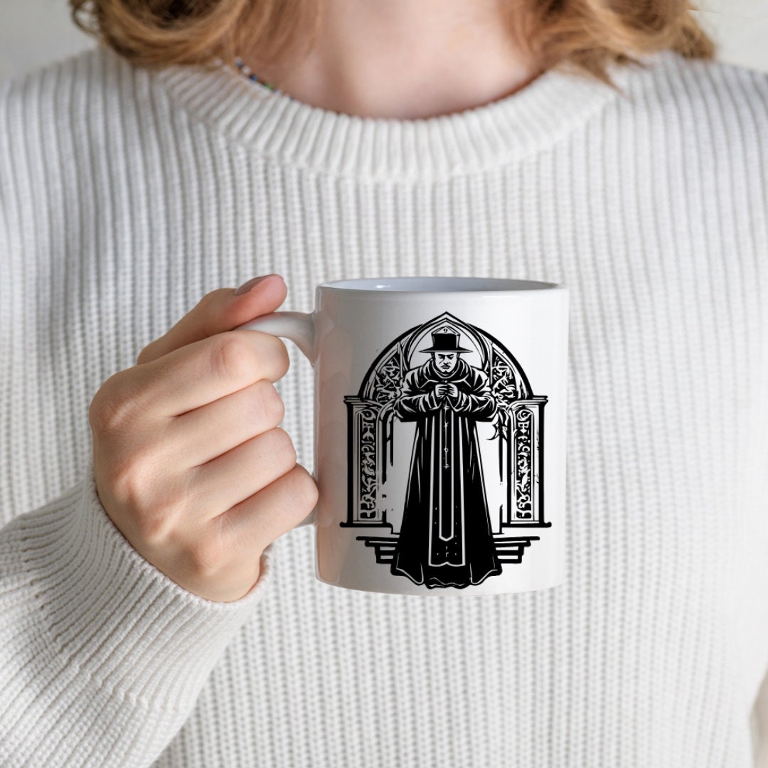 Priest SVG & PNG Design Bundle - 8 Unique Clergy Illustrations, Perfect ...