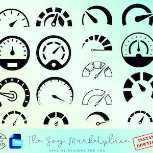 Speedometer Svg,speed Svg,car Svg,race Clipart - Etsy