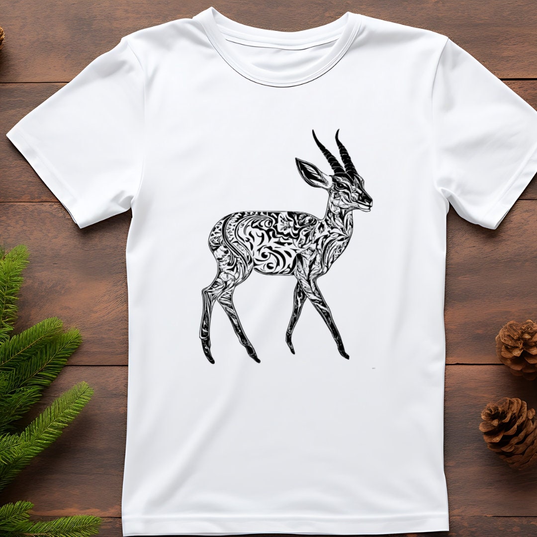 Adorable Gazelle SVG/PNG Designs - Craft Cute Wild Animal Themes ...
