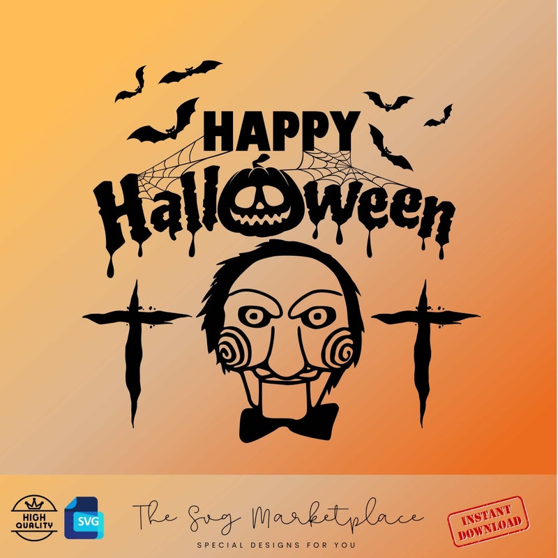 Jigsaw Horror Png - Etsy