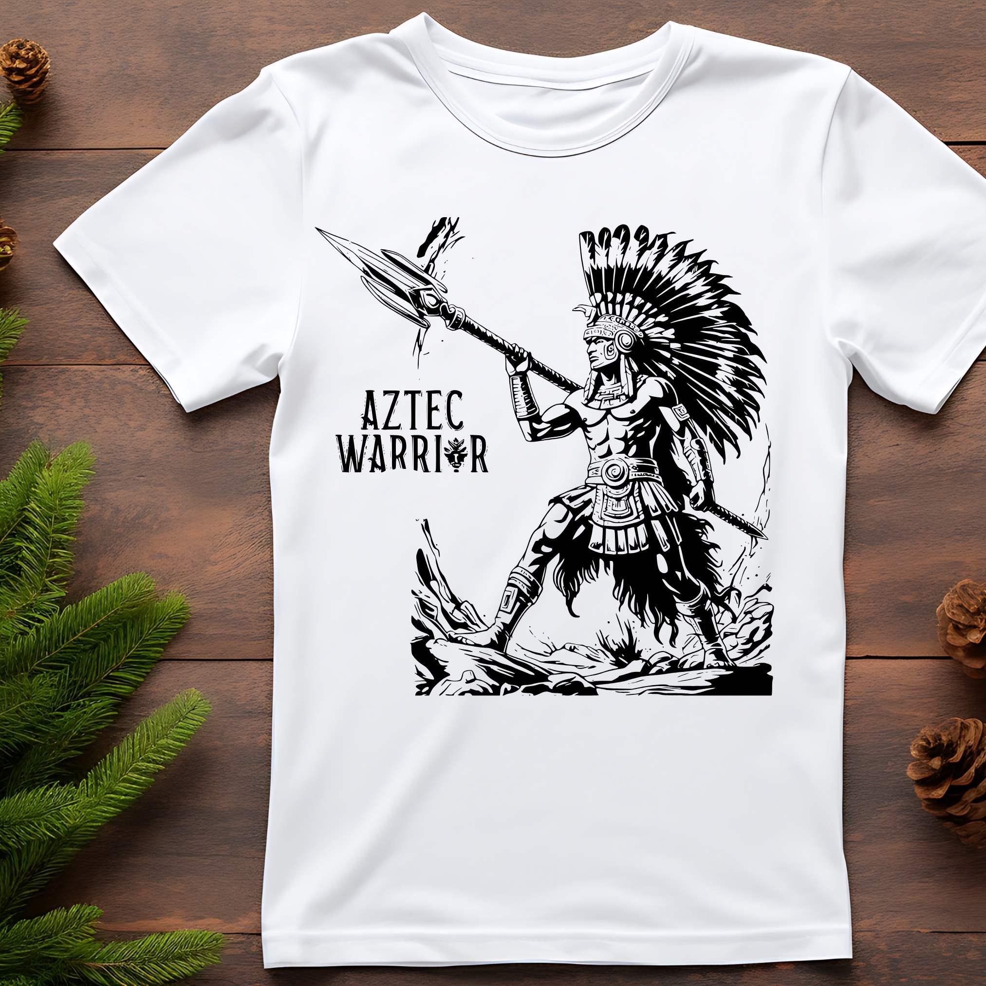 Aztec Fighter SVG Bundle - 12 Unique Aztec Warrior Designs for Crafting ...