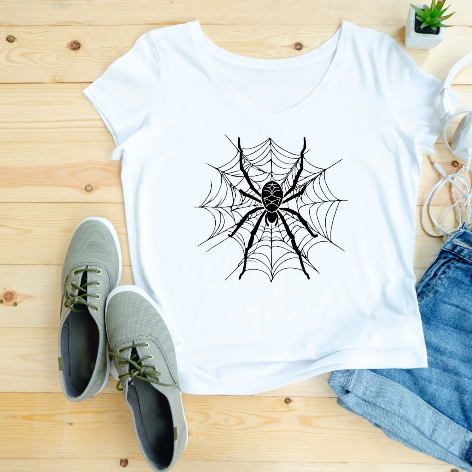 Spider Web SVG & PNG Files, Intricate Spider Design Digital Art ...