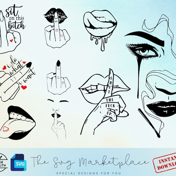 Middle Finger Ring - Etsy