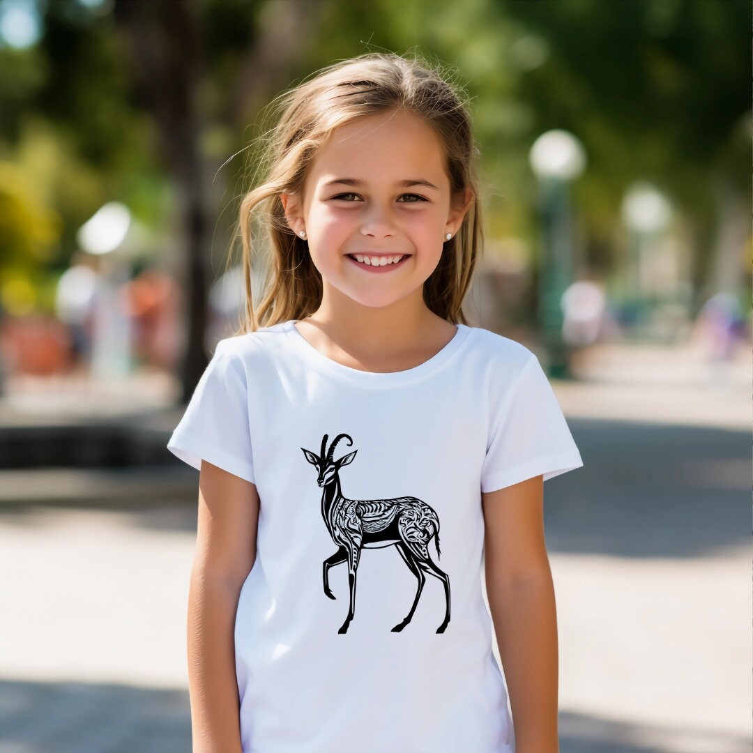 Adorable Gazelle SVG/PNG Designs - Craft Cute Wild Animal Themes ...