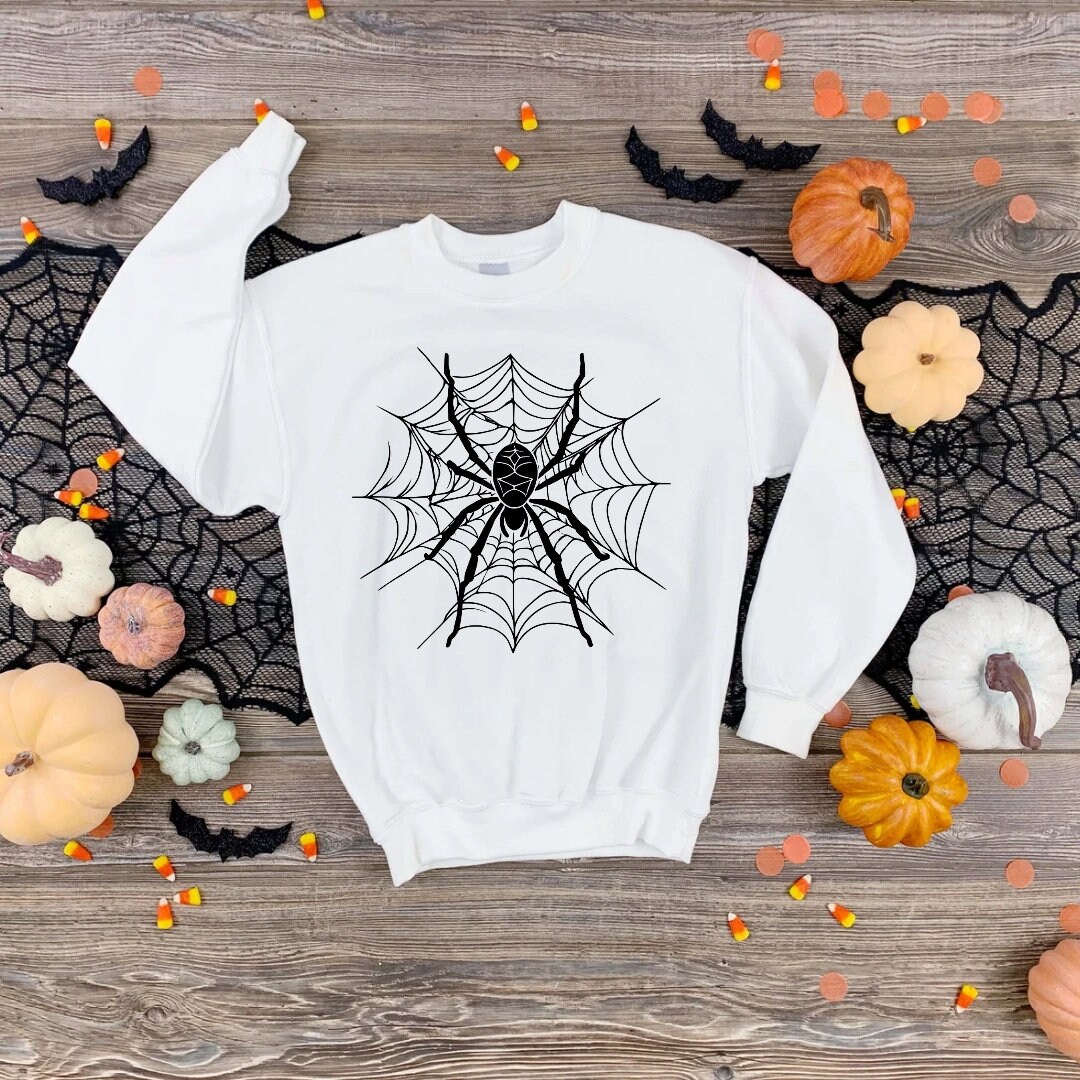 Spider Web SVG & PNG Files, Intricate Spider Design Digital Art ...