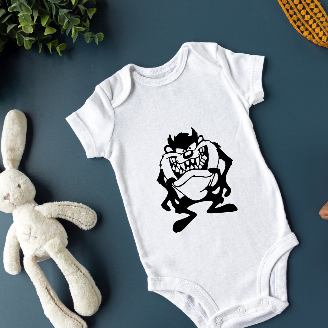 Tasmanian Devil SVG – Wildlife Silhouette, Angry Taz Clipart (digital ...