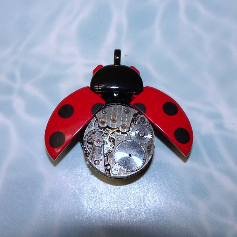 Ladybug Clock - Etsy