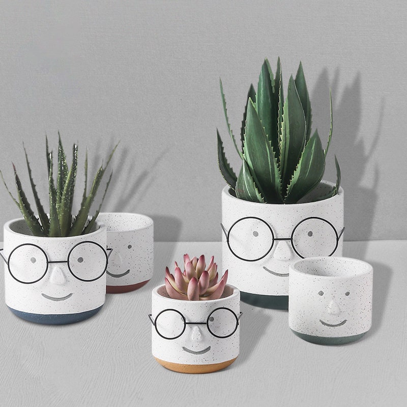 Face Pot - Etsy