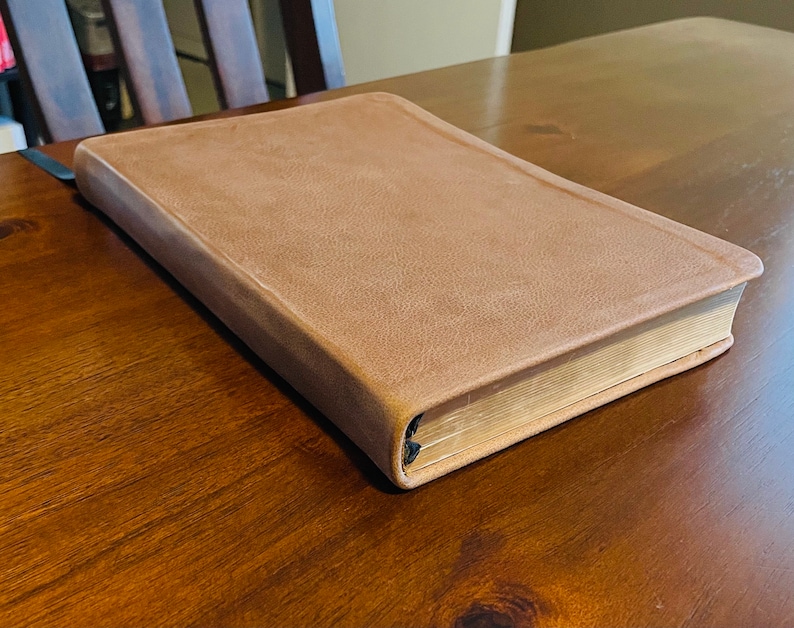 Dusty Rose Custom Genuine Leather Bible - Etsy