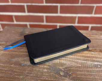 Cinnamon Custom Genuine Leather Bible - Etsy