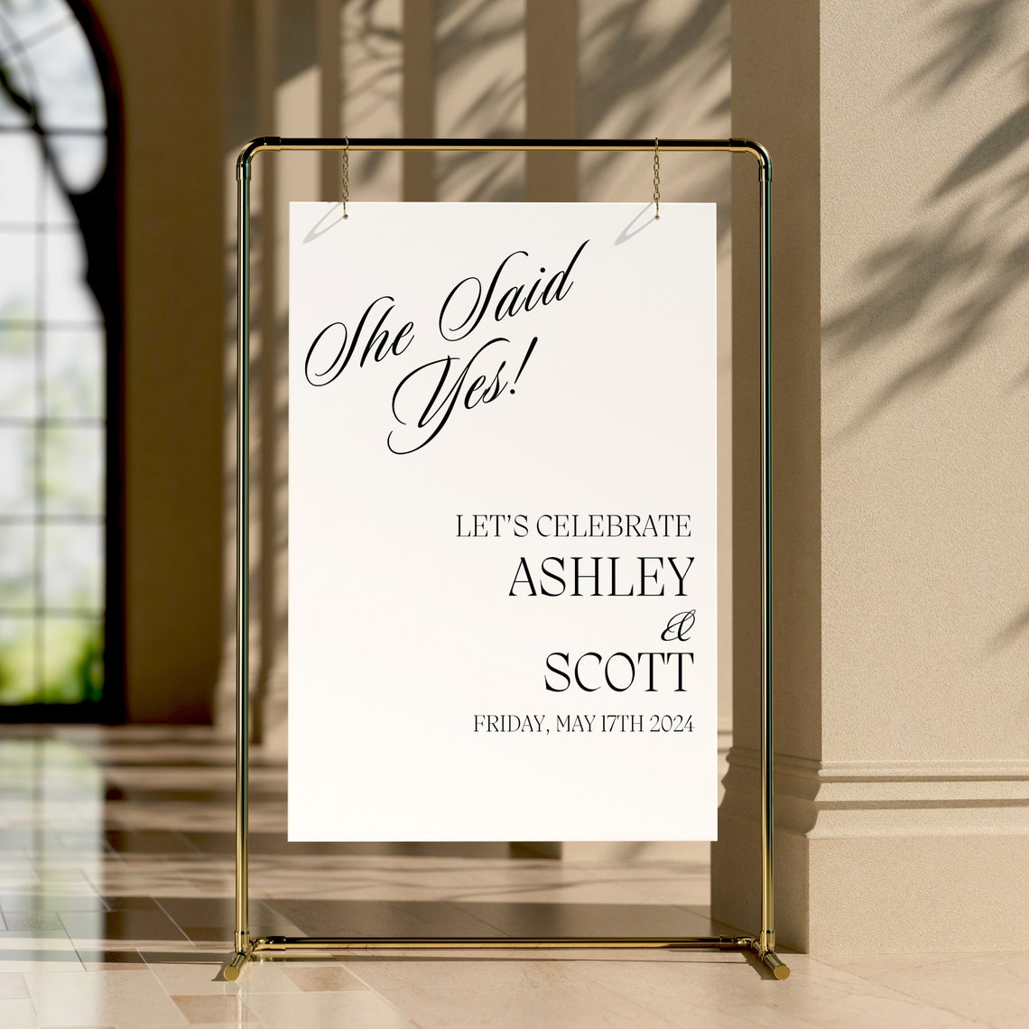 Customizable Engagement Party Welcome Sign Digital Download - Etsy