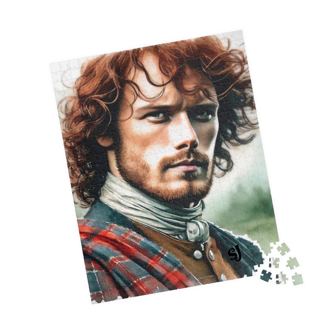 Jamie Fraser Portrait Jigsaw Puzzle - Etsy