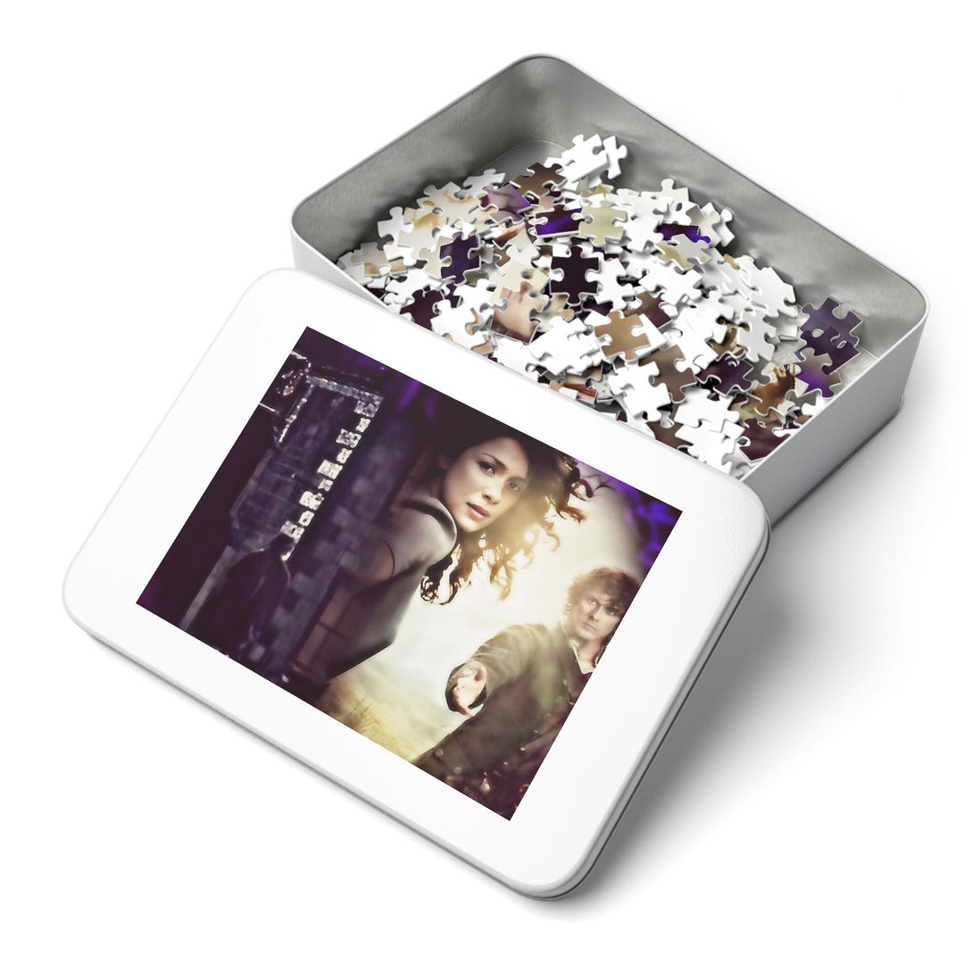 Its Time Lass Jigsaw Puzzle With Tin | Scenic Photo Puzzle - Etsy