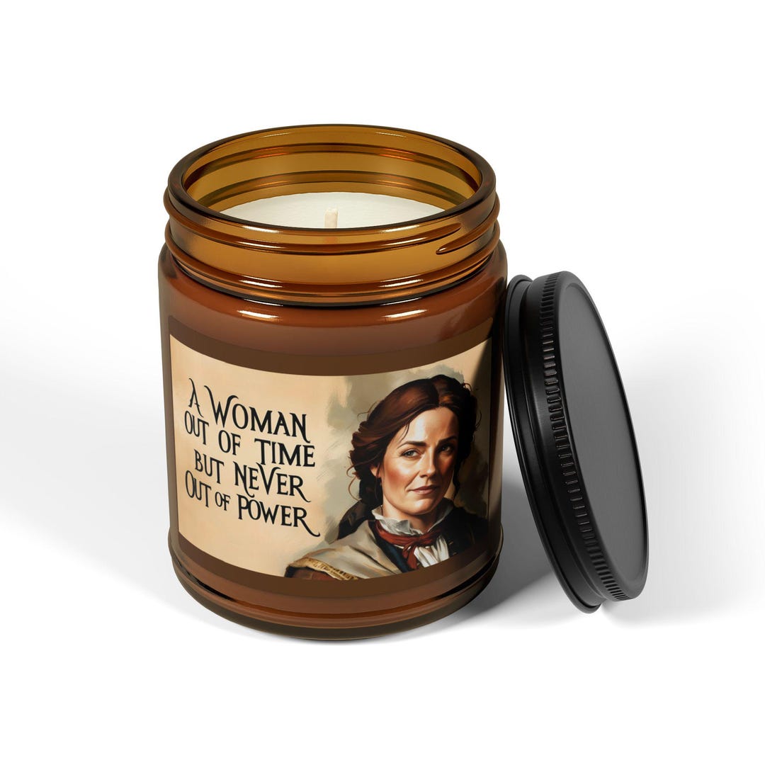 Outlander Inspired Scented Soy Candle: A Woman Out of Time, Cozy Home ...