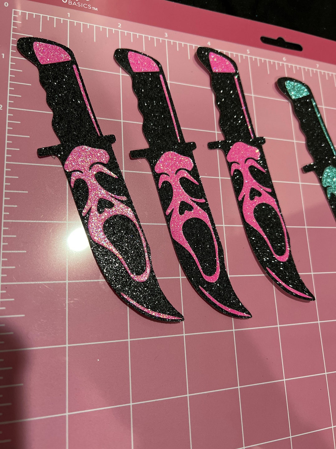 Glitter Ghostface Knives 3pc - Etsy
