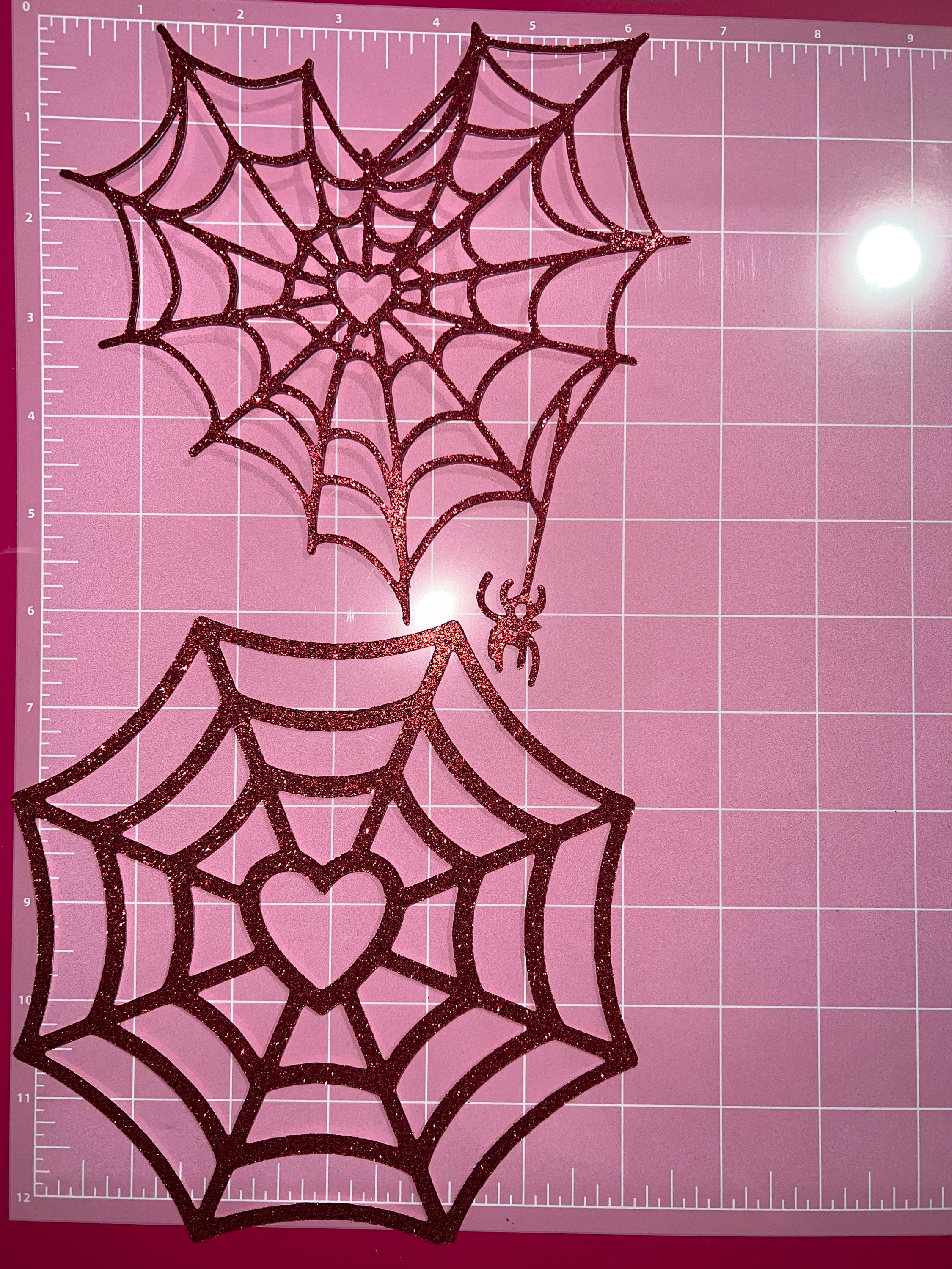 Glitter Cardstock Spider Web Cutouts - Etsy