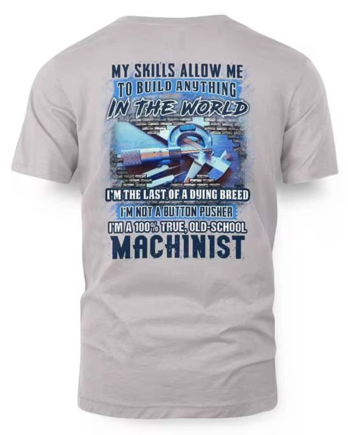 Machinist T Shirt Old School Machinist Shirt Machinist Gift for Men ...