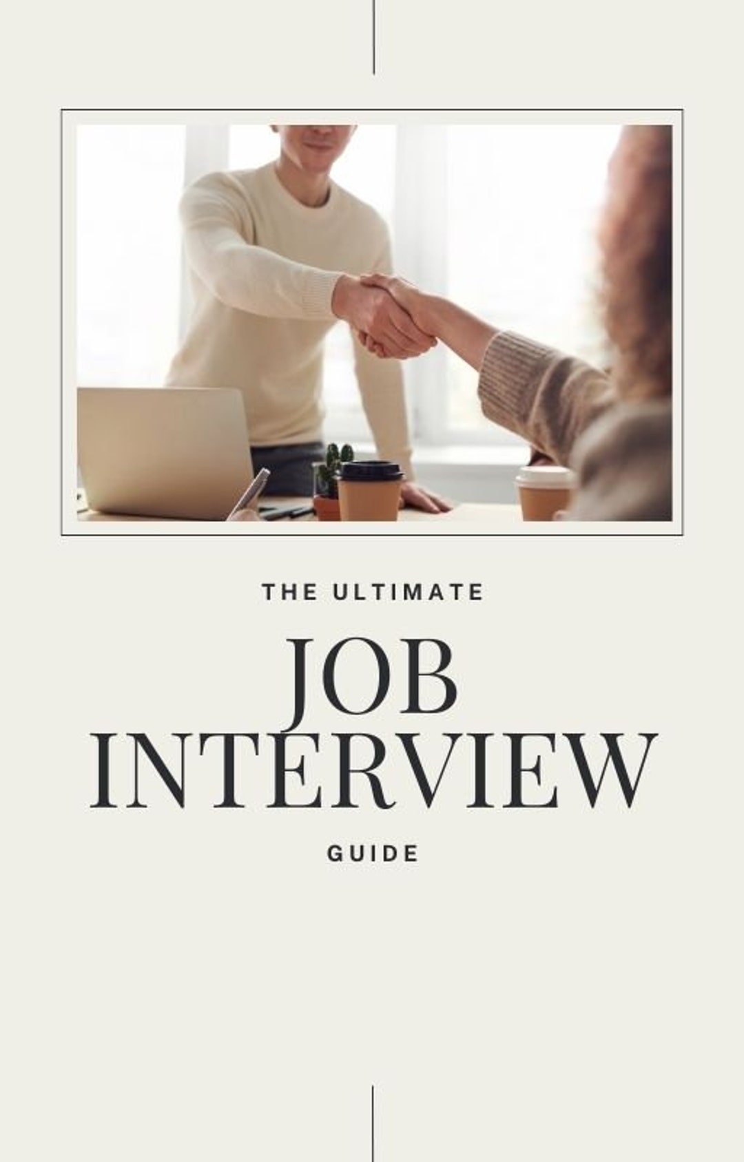 The Ultimate Job Interview Guide - Etsy