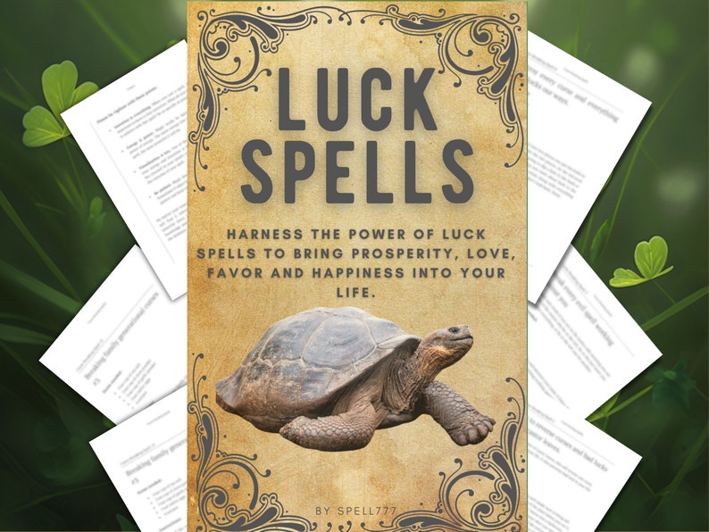 Luck Spells: Good Luck Charms Attract Luck and Favour - Etsy