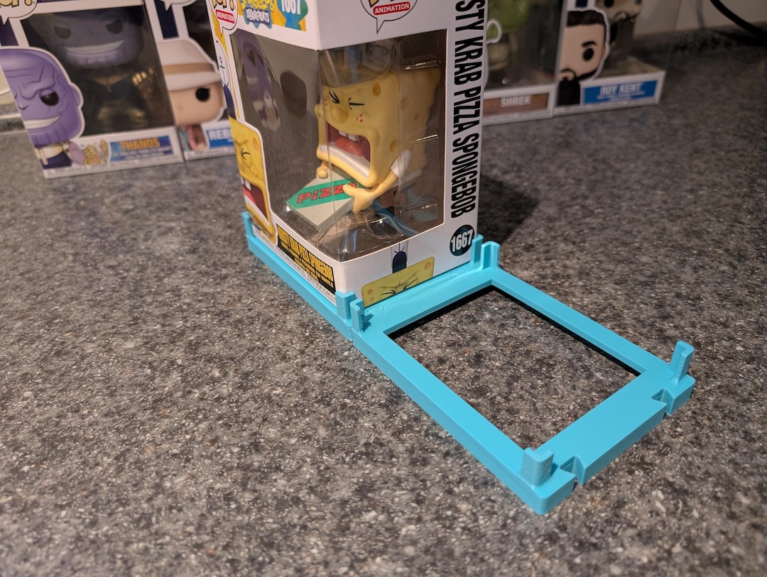 Funko Pop Box Organizer: Snap-fit Display Base (5 Pack) - Etsy