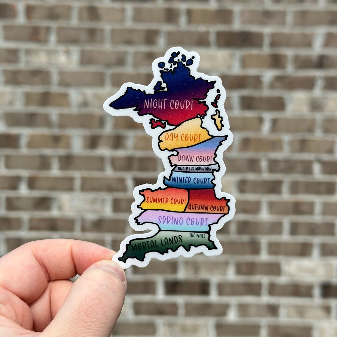 Prythian ACOTAR Sticker OFFICIALLY LICENSED Sarah J. Maas - Etsy