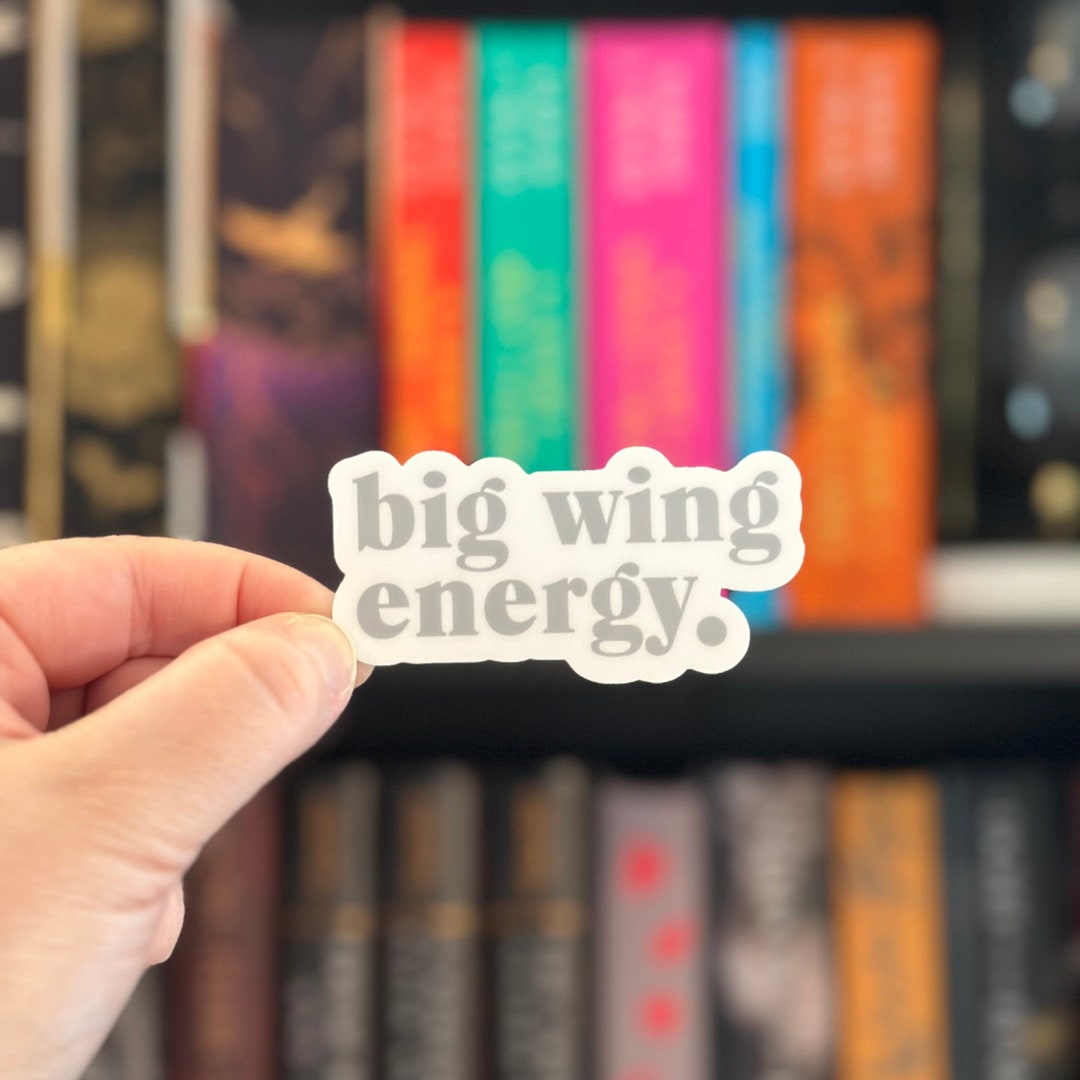 Big Wing Energy | ACOTAR Sticker | OFFICIALLY LICENSED | Sarah J. Maas ...