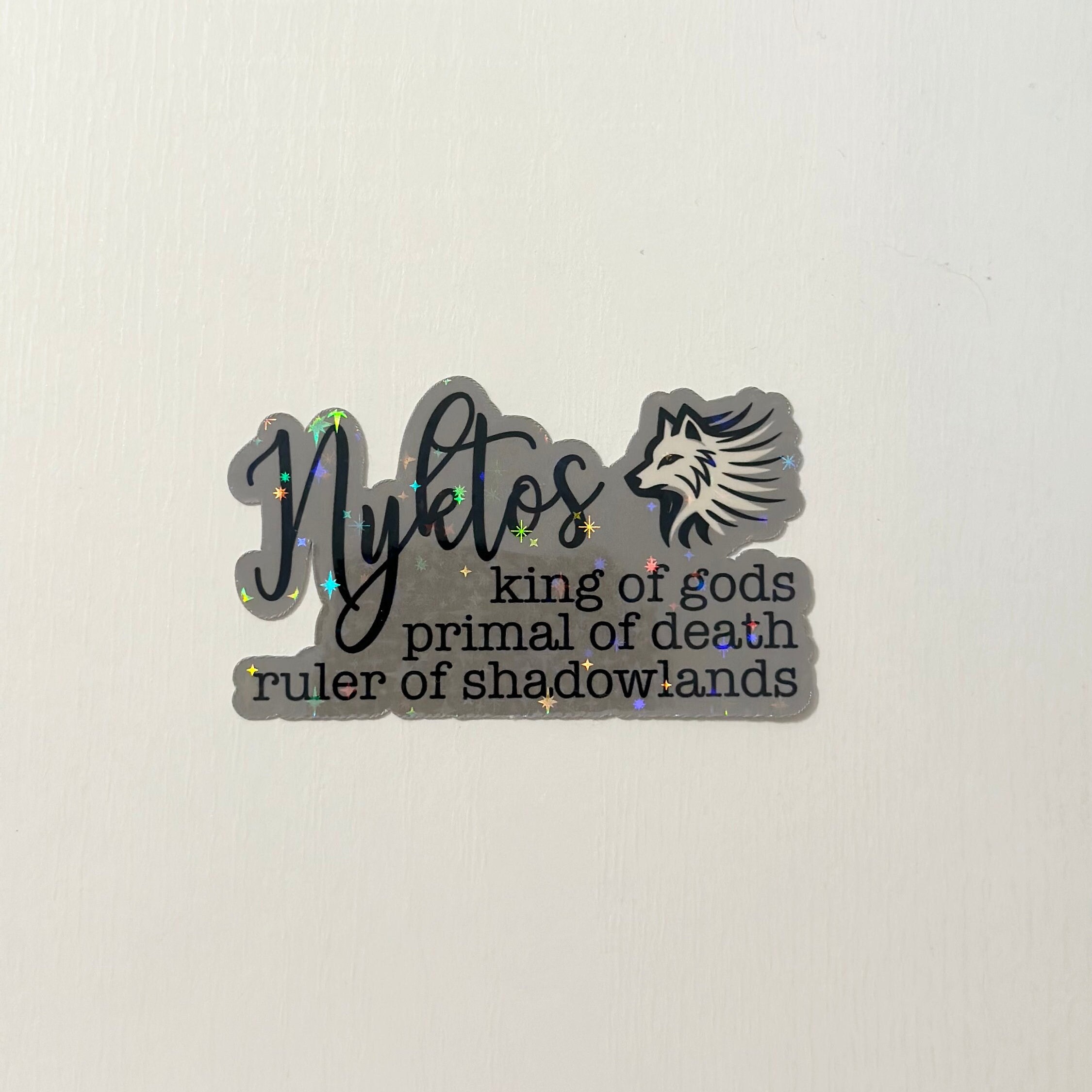 Nyktos Stickers pack of 2 FBAA From Blood & Ash Stickers OFFICIALLY ...