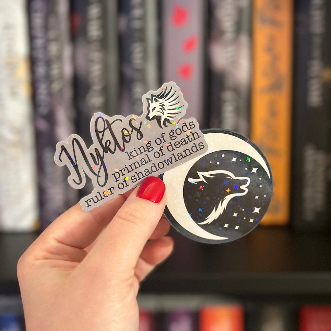 Nyktos Stickers pack of 2 FBAA From Blood & Ash Stickers - Etsy