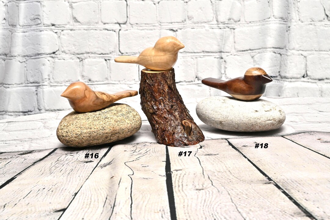 Personalized Hand Carved Comfort Bird for Stress Relief and Comfort - Etsy